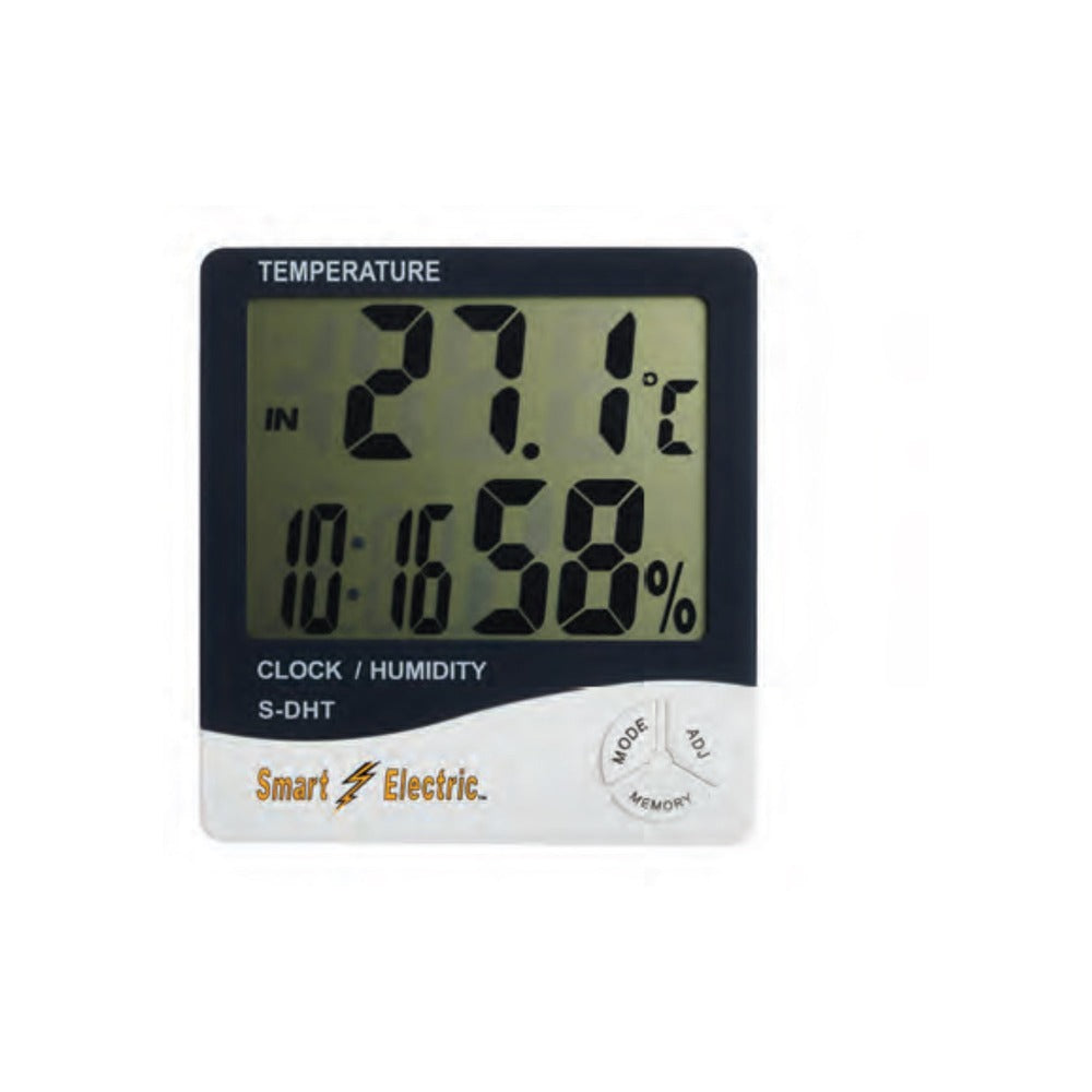 DIGITAL THERMO-HYGROMETER – Smart Electric US