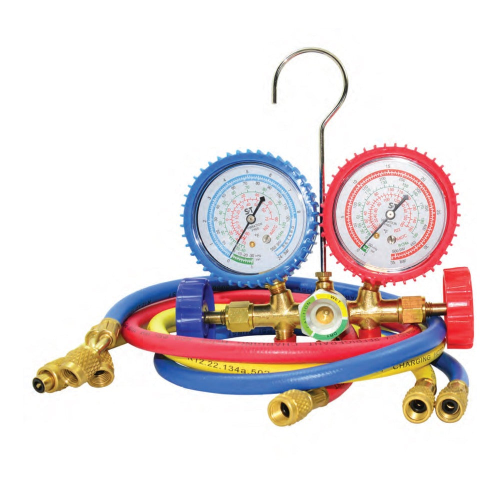 Manifold Gauge Set for R134 / R407C – Smart Electric