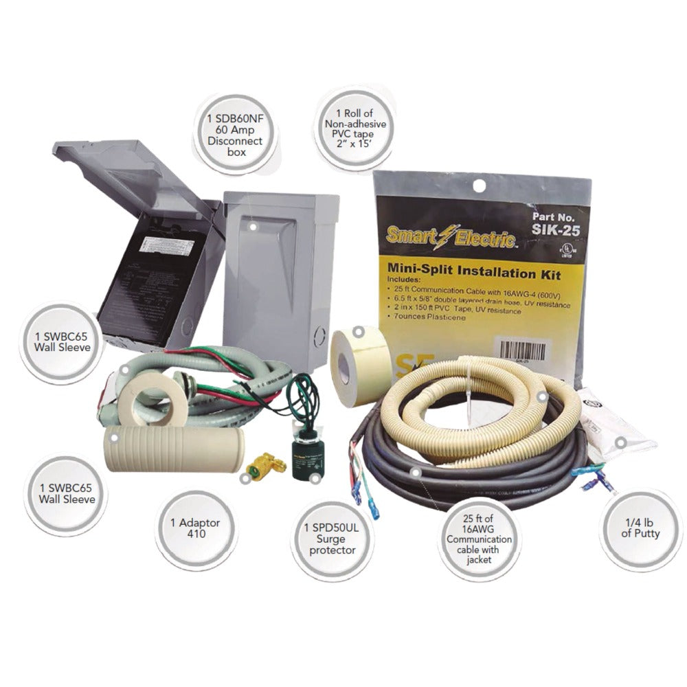 Premium Mini Split Installation Kit – Smart Electric